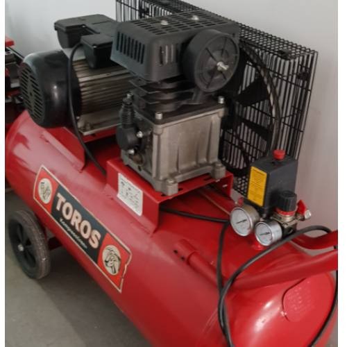 Αεροσυμπιεστής TOROS 100ltr/2 hp 220V